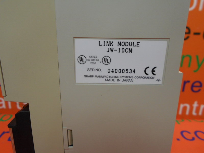 SHARP JW-10CM - PLC DCS SERVO Control MOTOR POWER SUPPLY IPC ROBOT